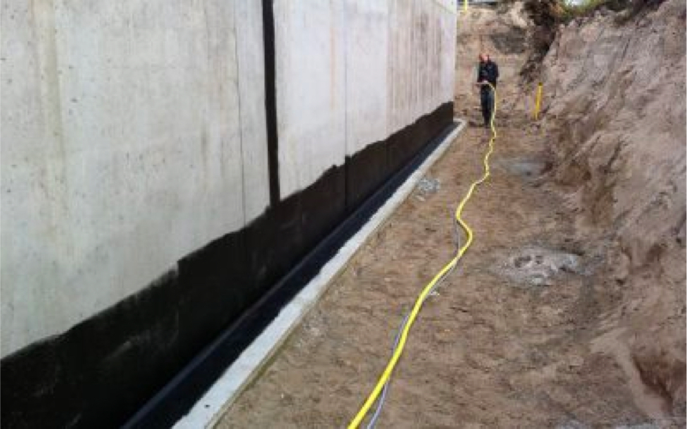 Afdichting prefab beton kelder - HSD Vochtbestrijding